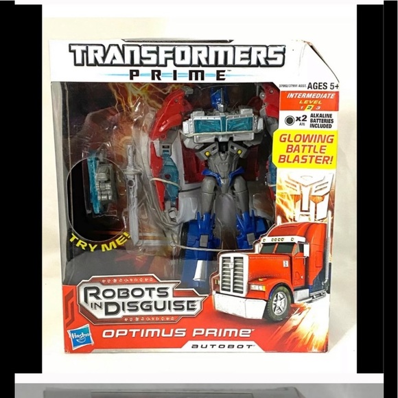 Hasbro | Toys | Transformers Prime Rid 0 Voyager Class Optimus Prime ...